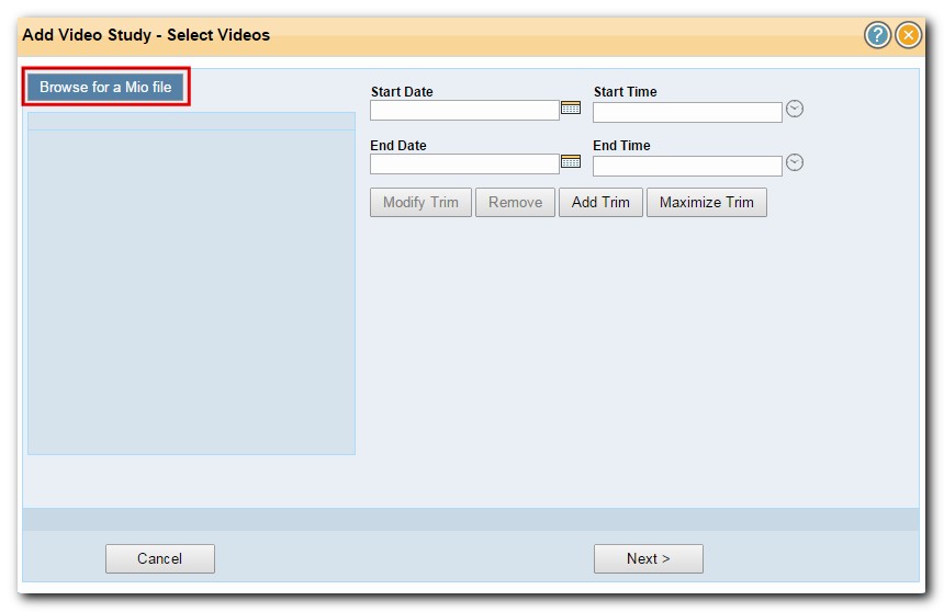 Configure an ATR Study in Traffic Data Online